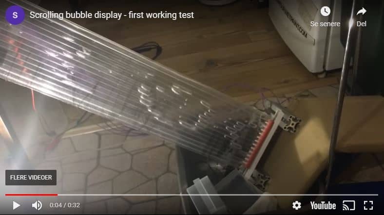 "LOOK WHAT I MADE": The Scrolling Bubble Display - Ohmify