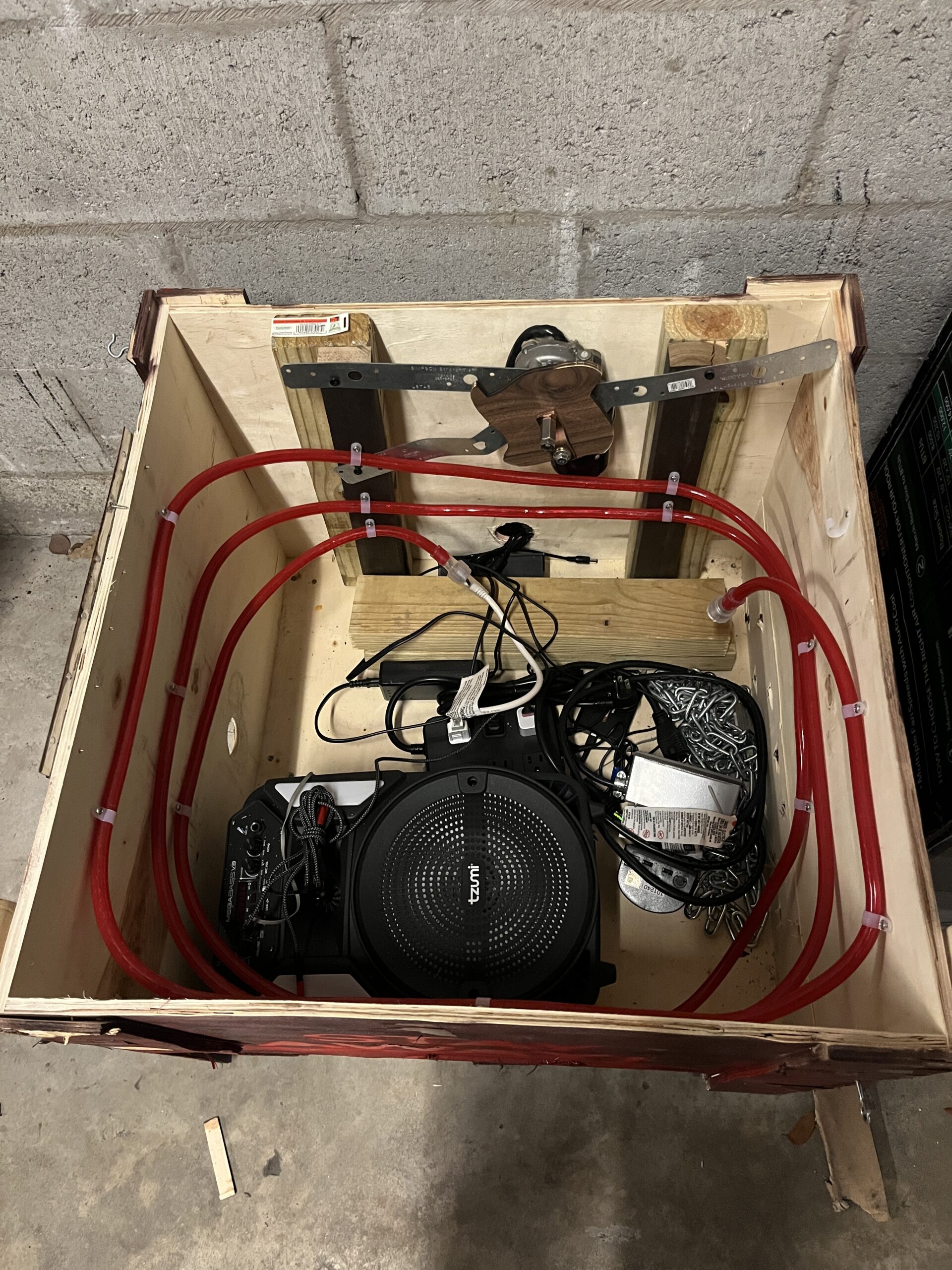 Jason's "low-tech" Monster Crate (and how to build it) - Ohmify